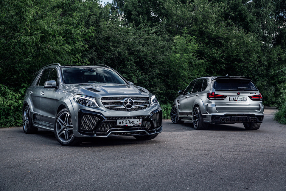 MB GLE vs BMW X5M by Renegade design limited edition. — Mercedes-Benz ...