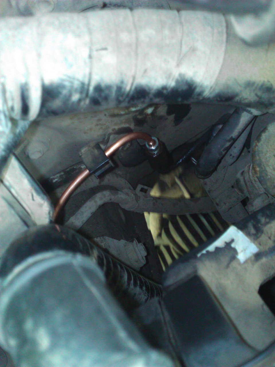 Тормоза, продолжение. — Toyota Carina E, 2 л, 1993 года | своими руками ...