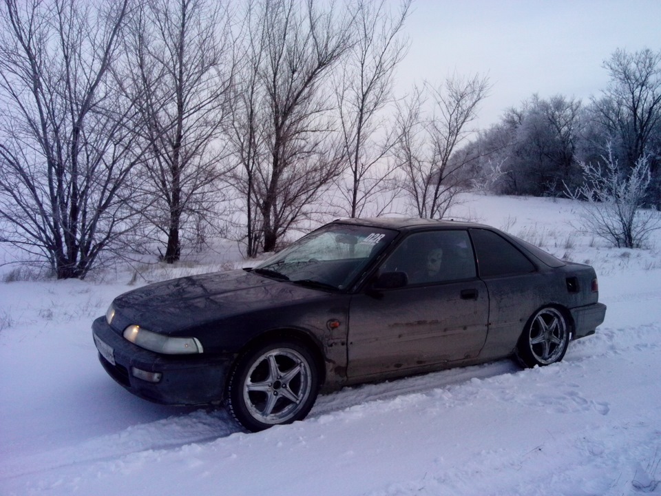 На Казахстан… — Honda Integra (DA5-DA9/DB1-DB2), 1,6 л, 1992 года ...