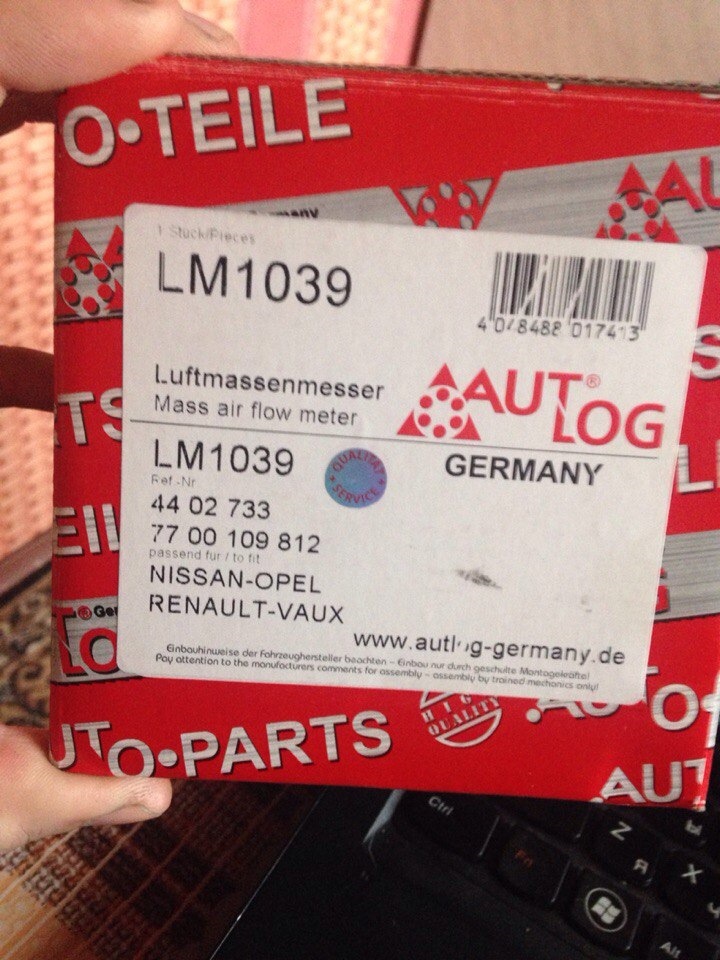 7700109812 Расходомер воздуха RENAULT | Запчасти на DRIVE2