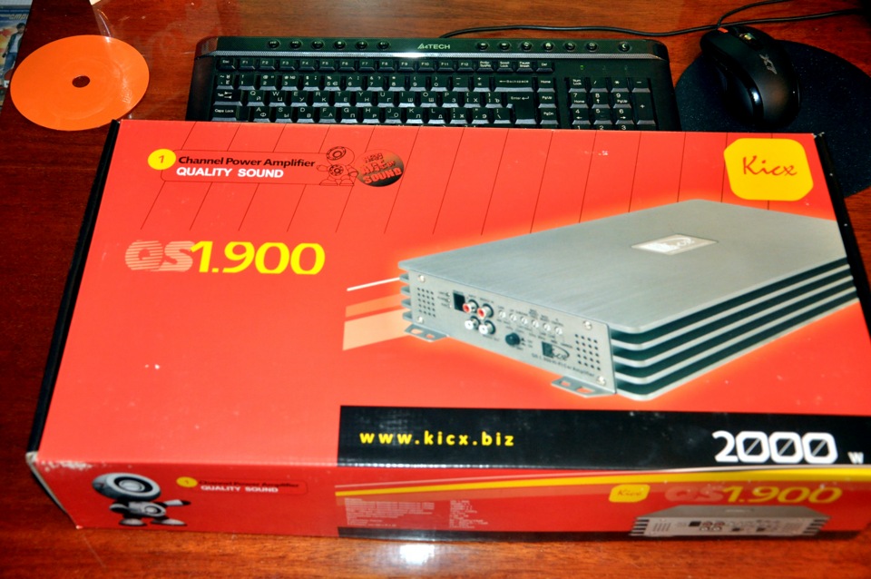 Моноблок Kicx qs 1.900 для Obsidian audio 12 — Lada Приора седан, 1,6 л, 2008 года | автозвук ...