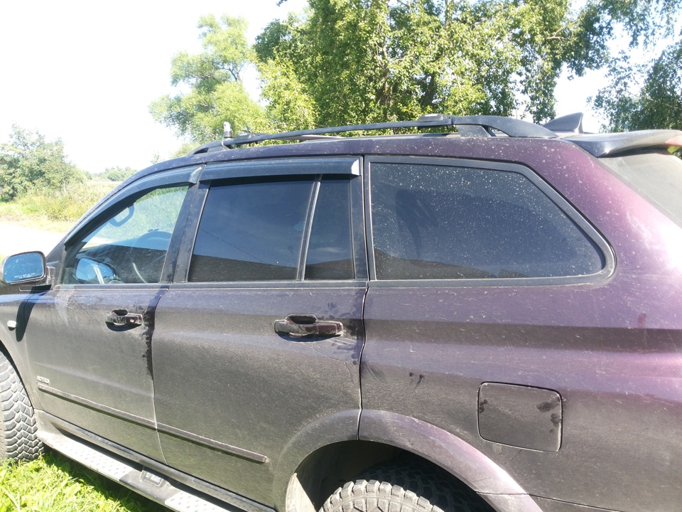 Затонировал — SsangYong Kyron, 2,3 л, 2011 года | другое | DRIVE2