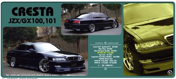 Vertex — Toyota Cresta (100), 2,5 л, 1997 года | тюнинг | DRIVE2