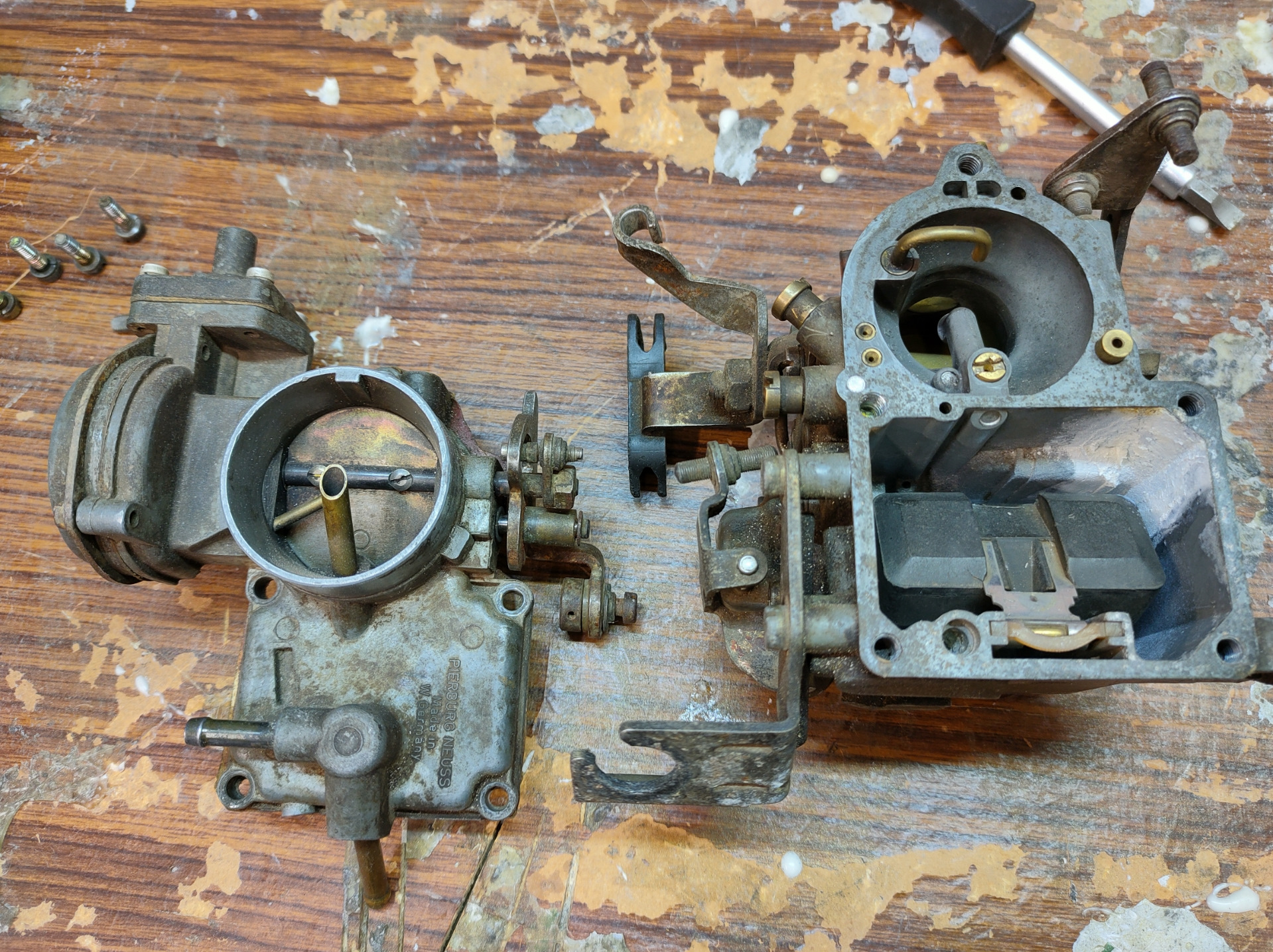 #2 Solex 31 pict 7 — Volkswagen Golf Mk1, 1,1 л, 1978 года | запчасти ...