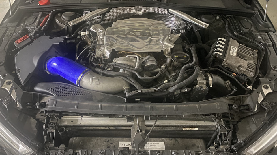 Intake DIY, K&N Filter, Inlet IE and Kamaz — Audi S4 (B9), 3 л, 2019 ...