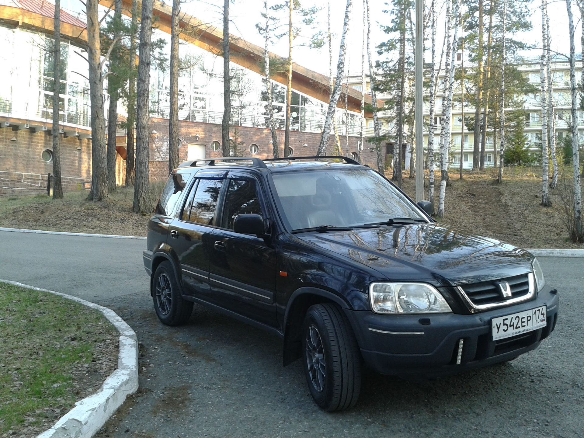 Ветровики — Honda CR-V (RD1/RD2), 2 л, 1998 года | аксессуары | DRIVE2