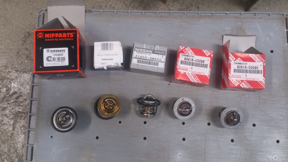 термостаты — Toyota Carib (95), 1,6 л, 1990 года | наблюдение | DRIVE2