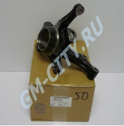 96870492 Кулак поворотный переднего правого колеса / Chevrolet Aveo 04 ...