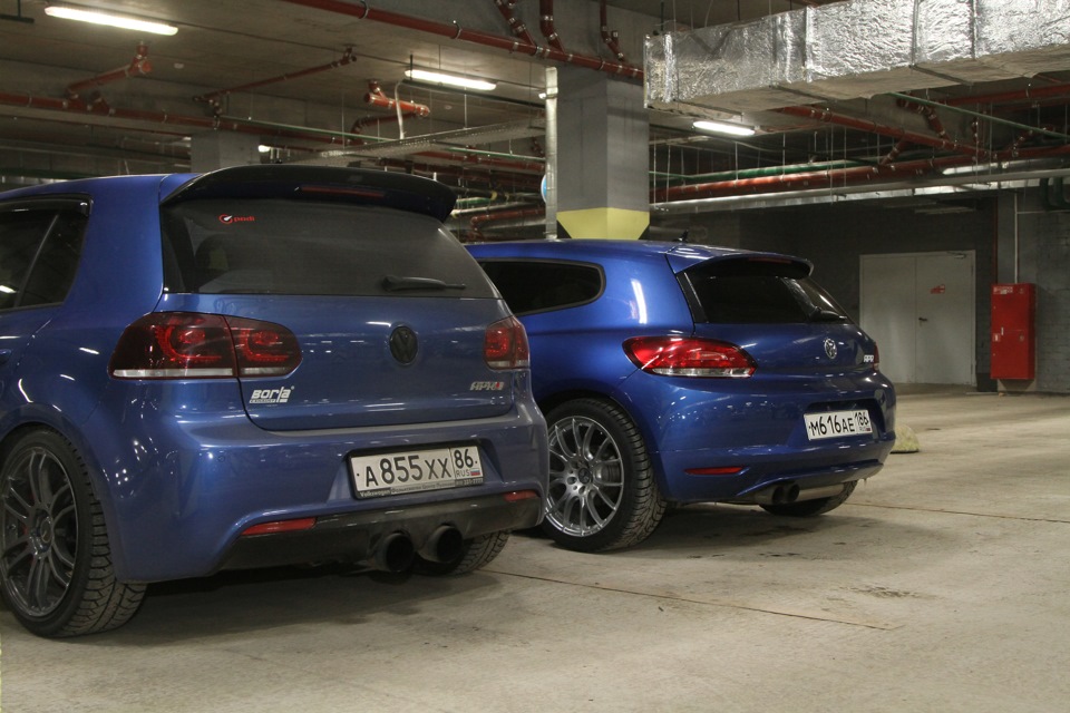 Scirocco & Golf R20 — Volkswagen Golf Mk6 R20, 2 л, 2012 года | фотография | DRIVE2