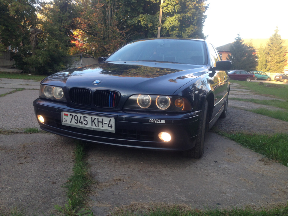 "М" полоски. — BMW 5 series (E39), 2,5 л, 2001 года | тюнинг | DRIVE2
