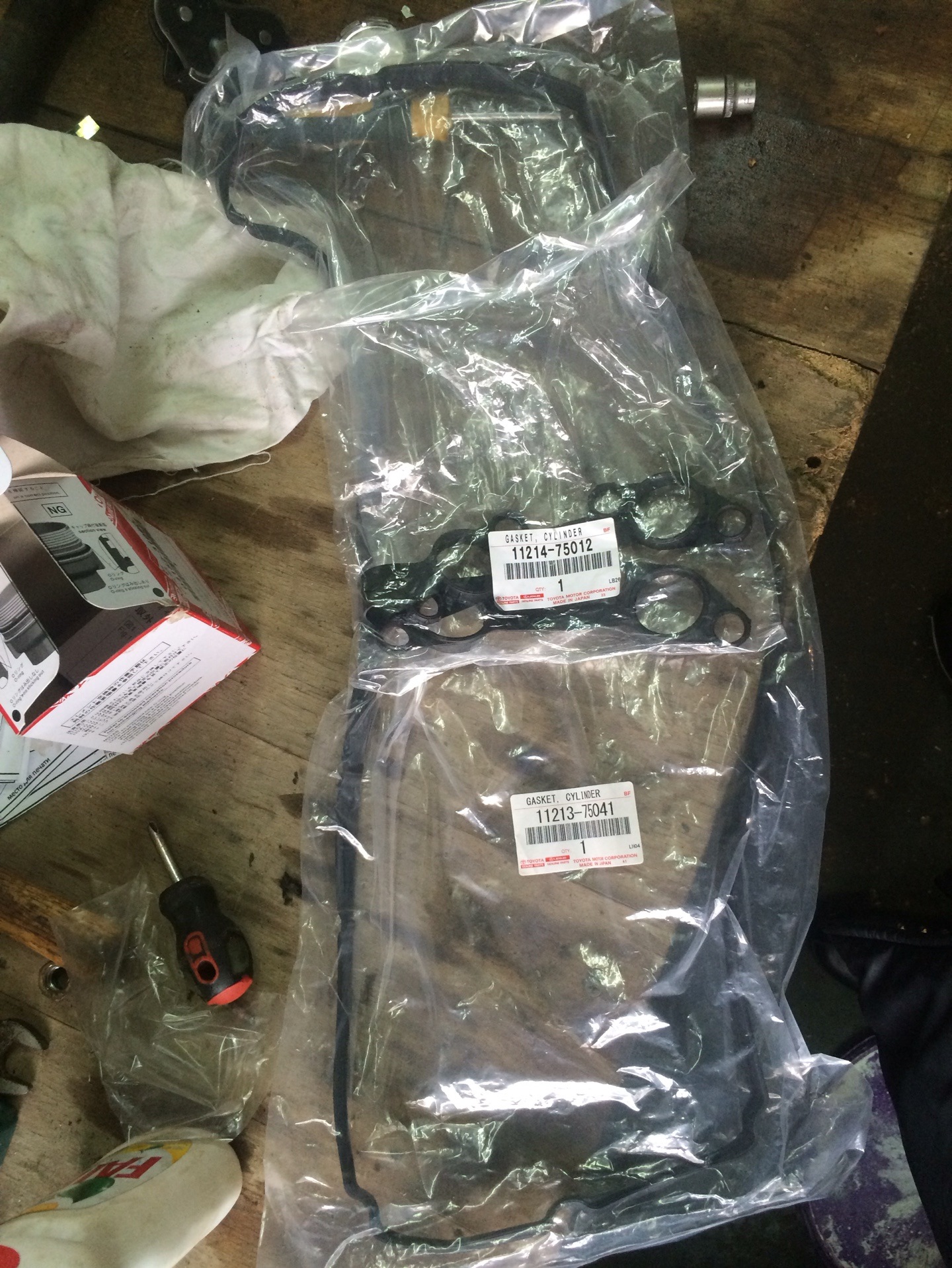 #5. Поменяли прокладку клапанной крышки с колечками — Toyota Land ...