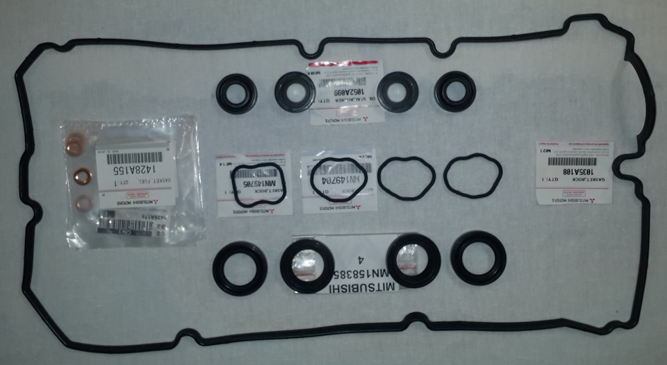 Замена прокладки ГБЦ. Часть 1. — Mitsubishi Pajero Sport (2G), 2,5 л ...