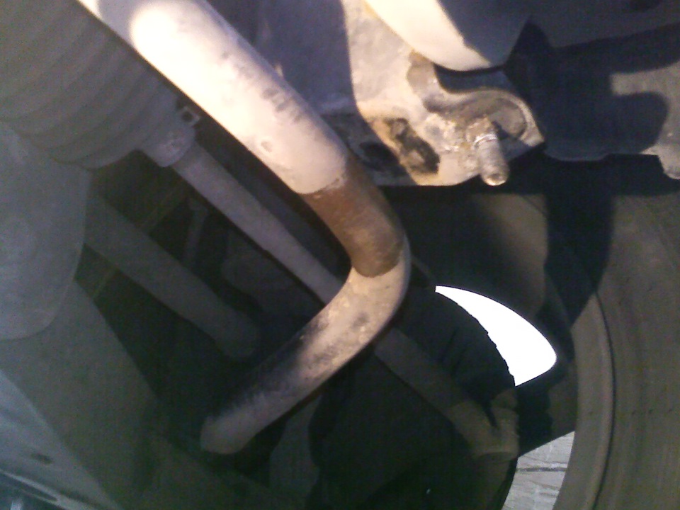 Замена стоек и втулок переднего стабилизатора и втулок заднего ...