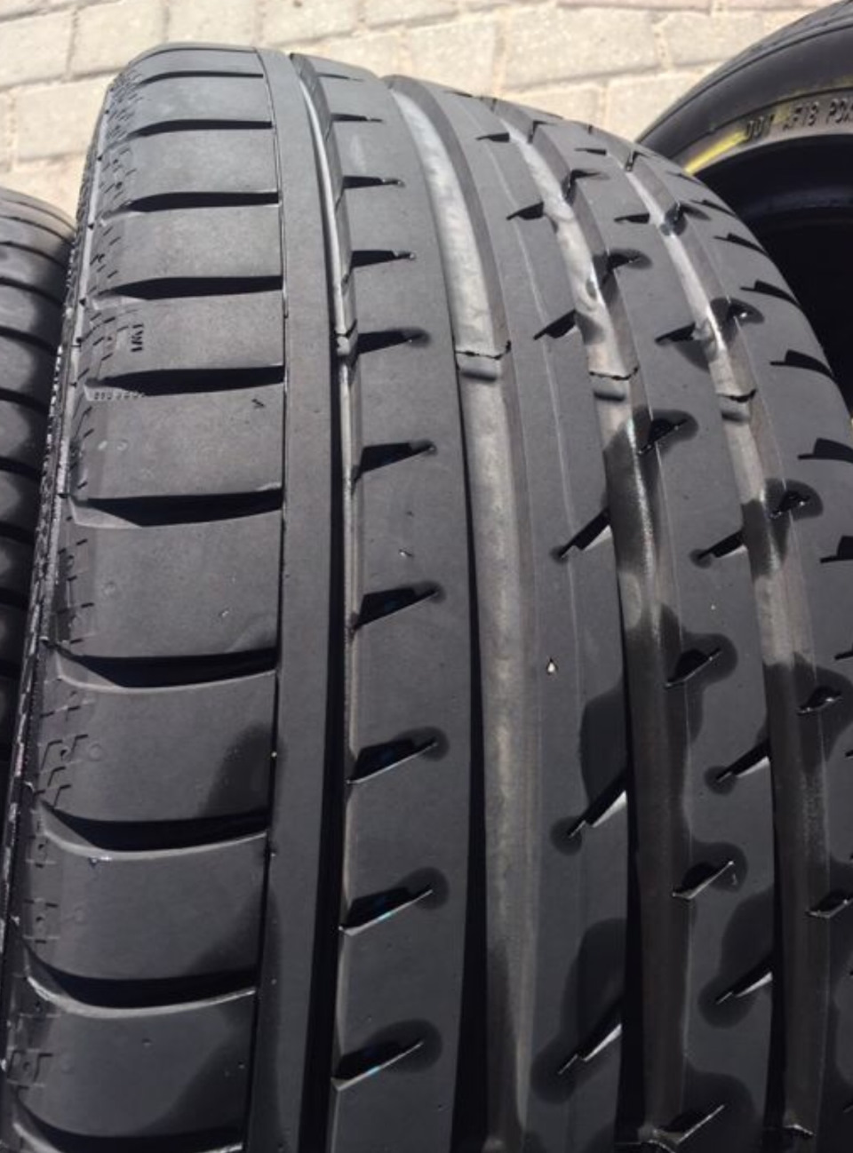 Резина 235/40R19 — Honda Accord (8G), 2,4 л, 2012 года | шины | DRIVE2