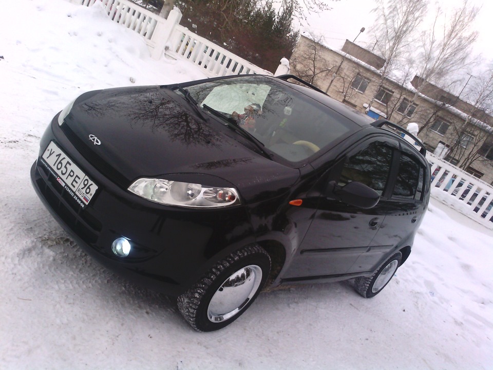 Помылись)))Натерлись))) но не надолго(((( — Chery Kimo, 1,3 л, 2012 года | фотография | DRIVE2