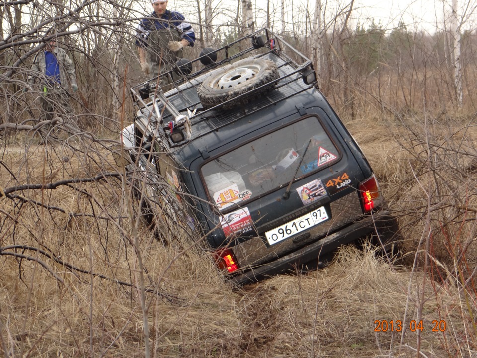 Ветка сакуры 2013 — Lada 4x4 3D, 1,7 л, 2001 года | покатушки | DRIVE2