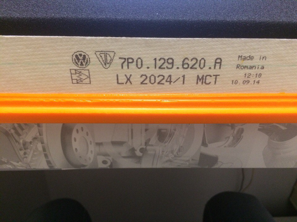 Набор ТО VW Touareg — ДеталиРум на DRIVE2