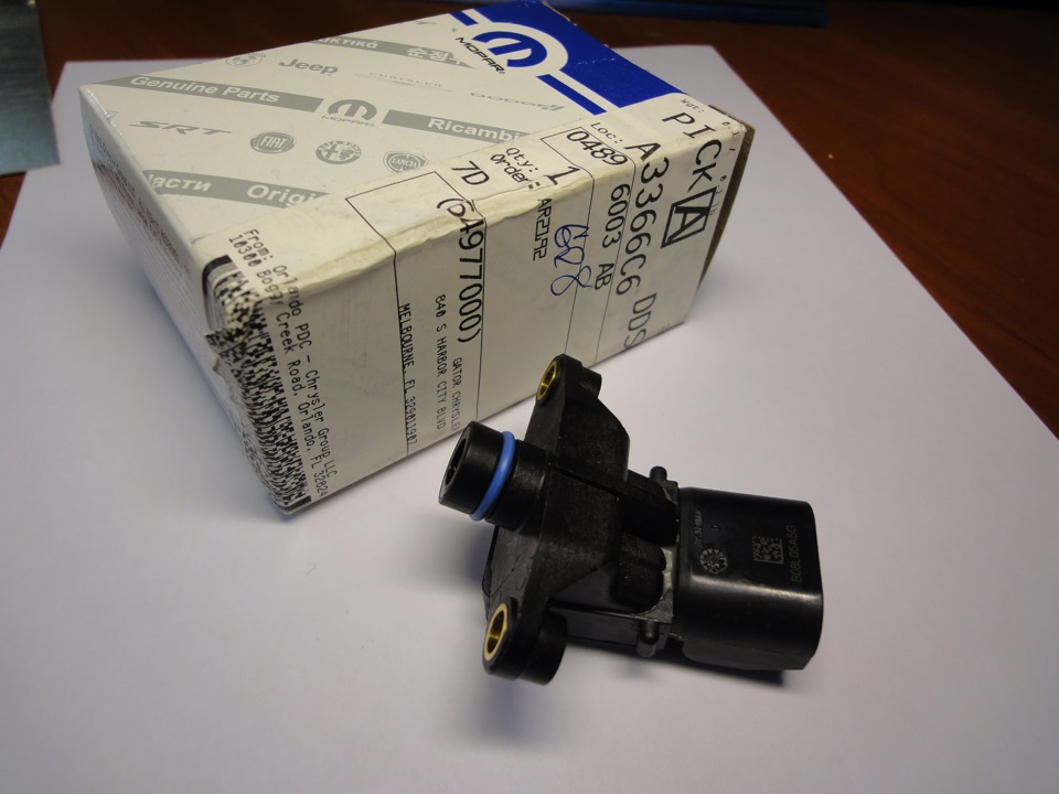 MAP Sensor маленькое приключение — Dodge Stratus (2G), 2,4 л, 2005 года ...
