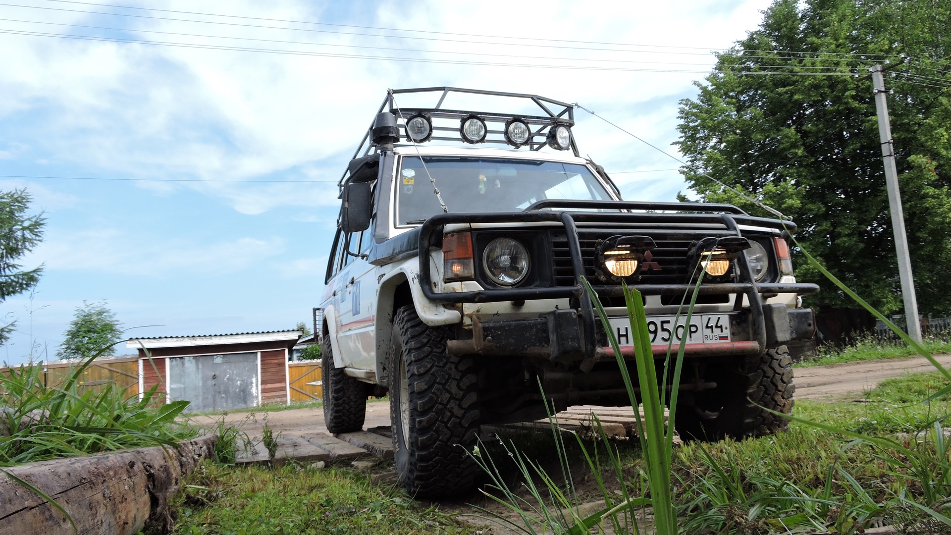 Mitsubishi Pajero (1G) 2.5 дизельный 1989 | 4D56turbo на DRIVE2