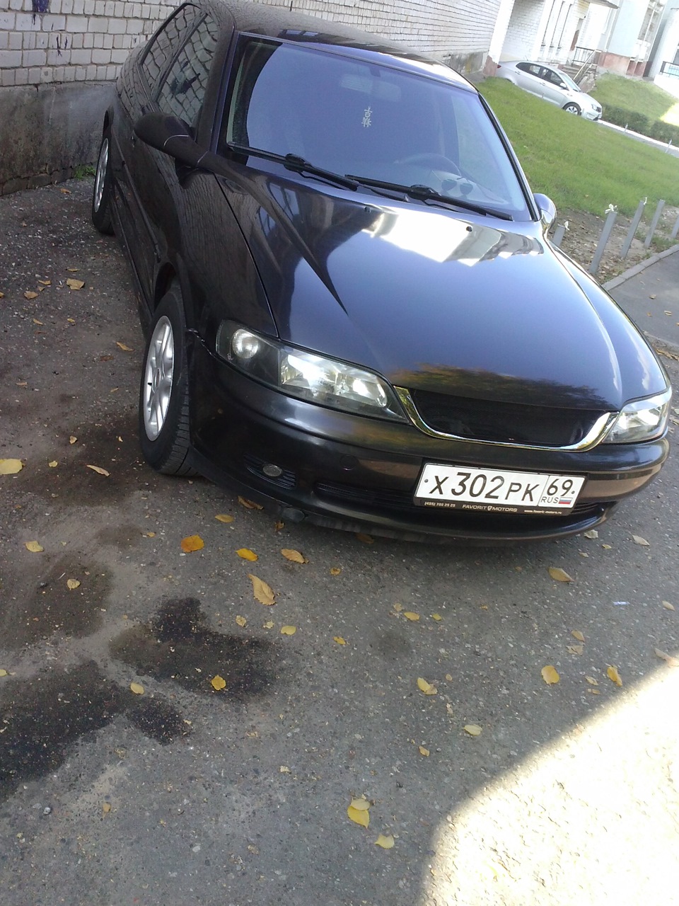 33. [ Решетка радиатора + пару фоток ] — Opel Vectra B, 1,8 л, 2001 ...