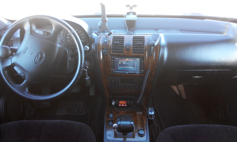 СиБи Рация — Hyundai Terracan, 2,5 л, 2002 года | аксессуары | DRIVE2