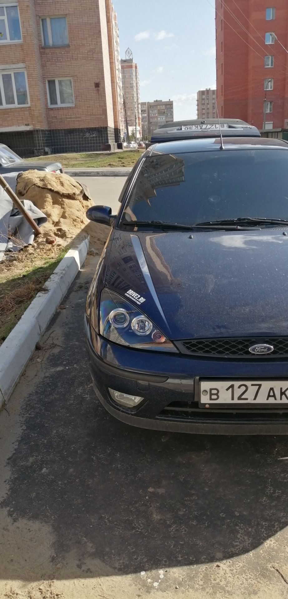 Наклейки драйв — Ford Focus Sedan I, 2 л, 2003 года | аксессуары | DRIVE2