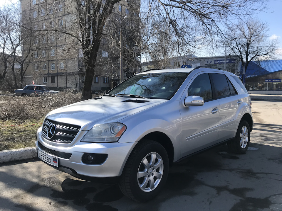 Лёгкий тюнинг, без колхоза. Своими руками — Mercedes-Benz M-Class (W164), 3,5 л, 2006 года ...