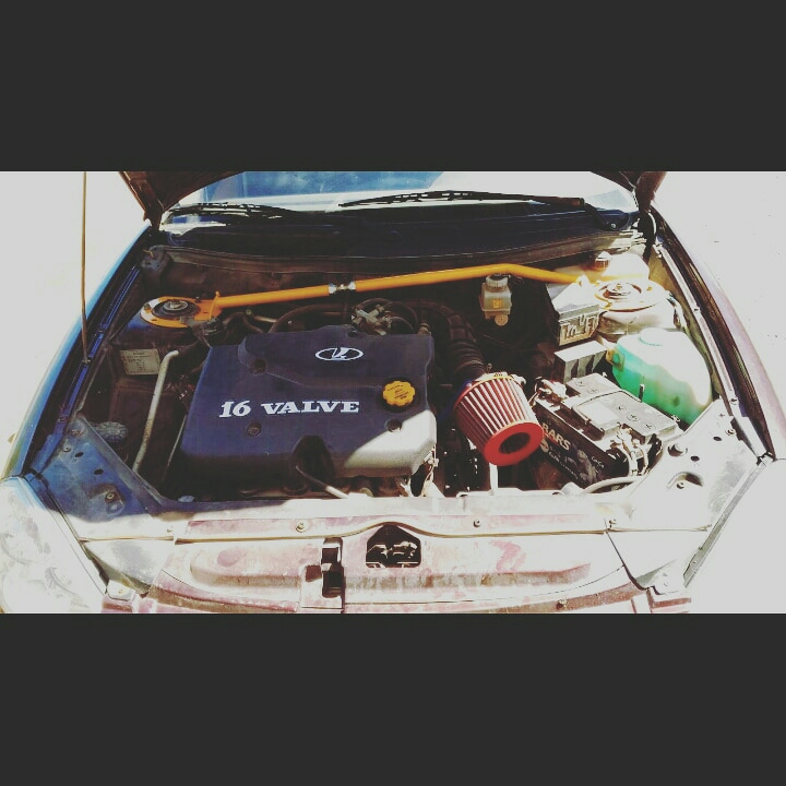 Распорка передних стоек — Lada Приора универсал, 1,6 л, 2011 года ...