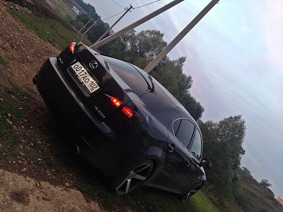 Тонировка задних фонарей — Lexus IS II, 2,5 л, 2006 года | стайлинг ...