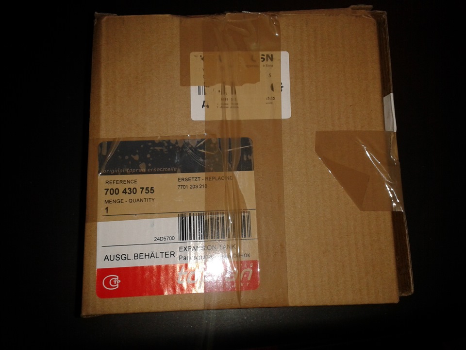 7701203218 Расширительный бачок Clio RENAULT | Запчасти на DRIVE2