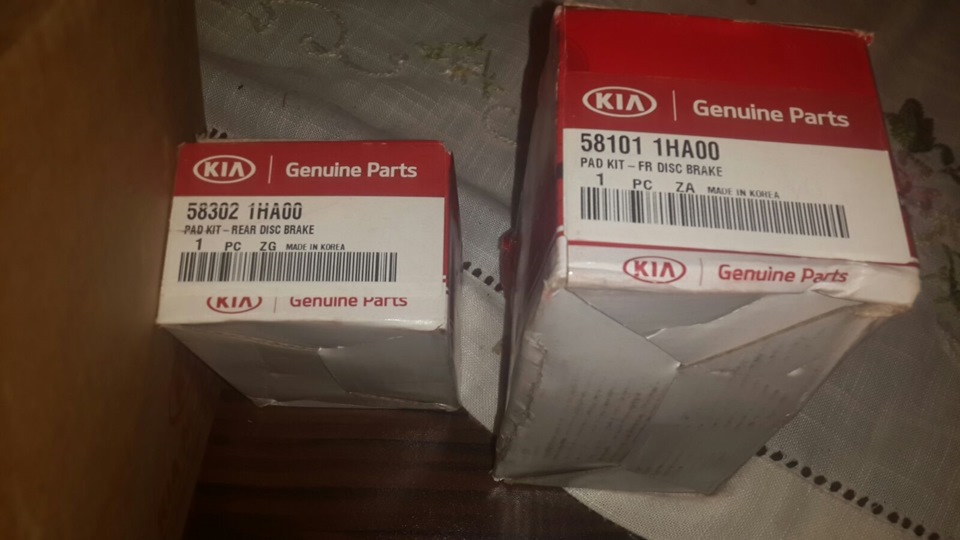 Прикупил запчасти — KIA Ceed (1G), 1,6 л, 2010 года | визит на сервис ...