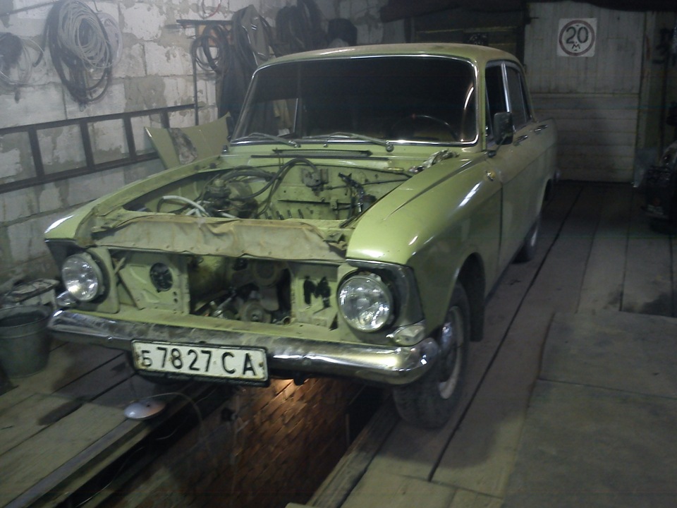 ну как всегда — ИЖ Москвич 412, 1,5 л, 1974 года | своими руками | DRIVE2