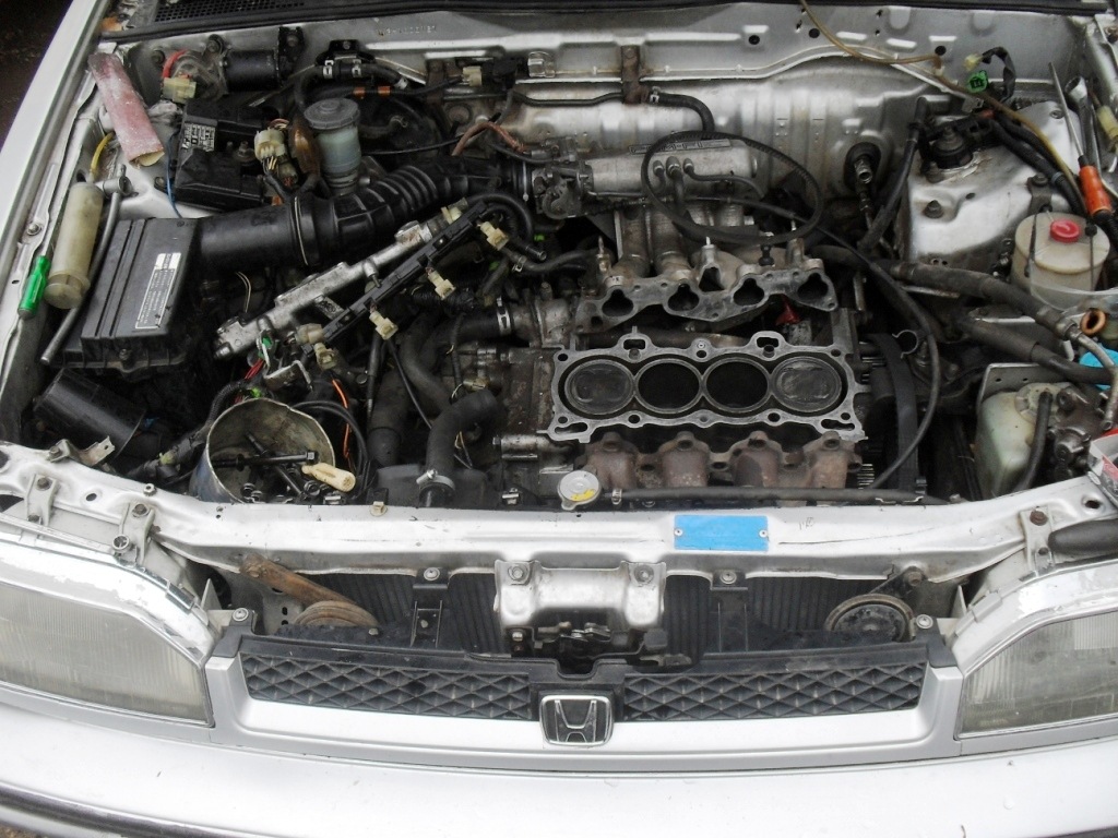 замена прокладки ГБЦ — Honda Concerto, 1,6 л, 1988 года | поломка | DRIVE2