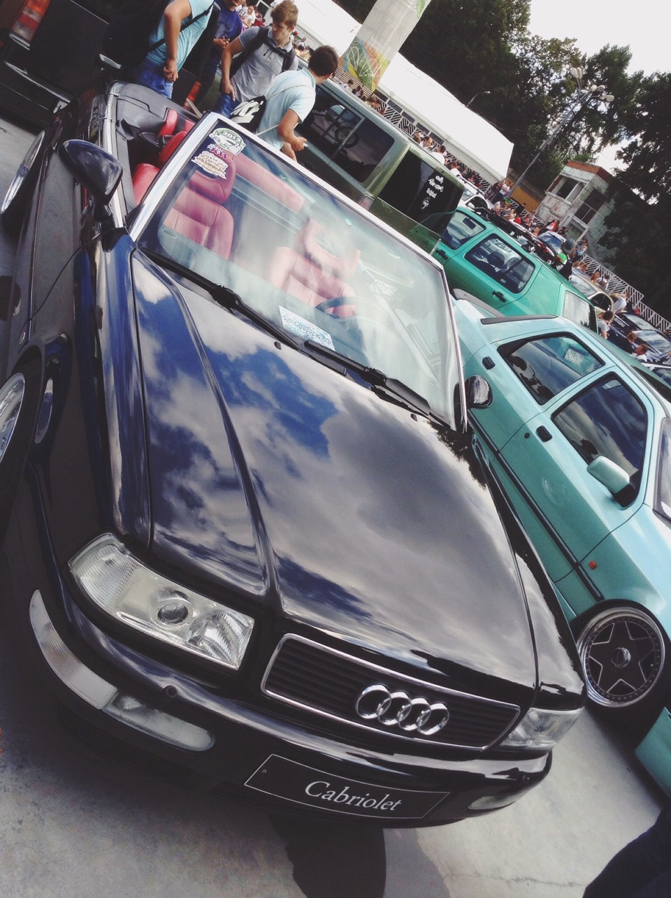 Slammest 2014 — Audi Cabriolet (B4), 2 л, 1994 года | встреча | DRIVE2