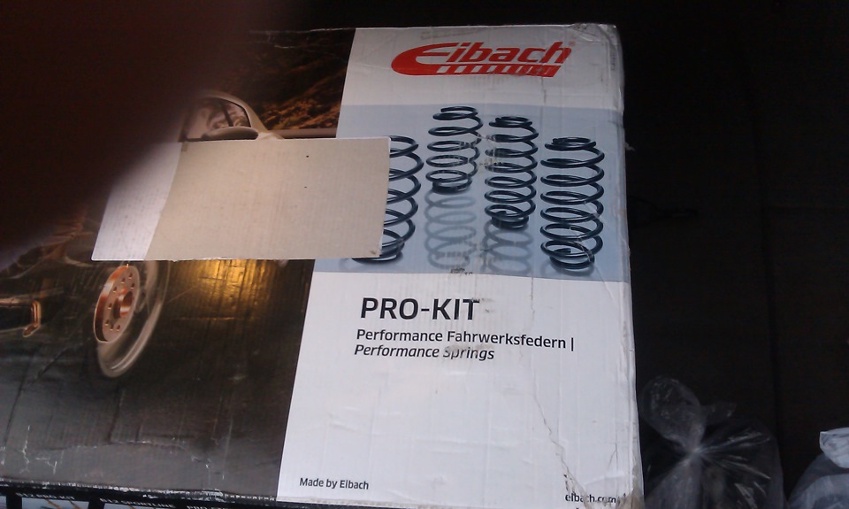 Продам пружины Eibach Pro Kit for E39 V8 — BMW 5 series (E39), 4,4 л, 2000 года | тюнинг | DRIVE2