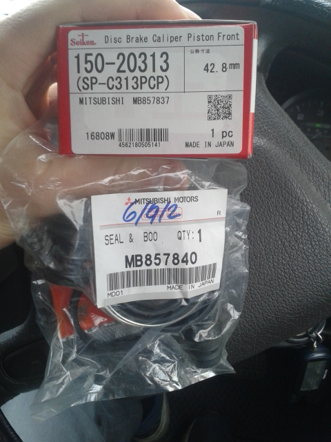 MB857837 Колодки тормозные Mitsubishi | Запчасти на DRIVE2