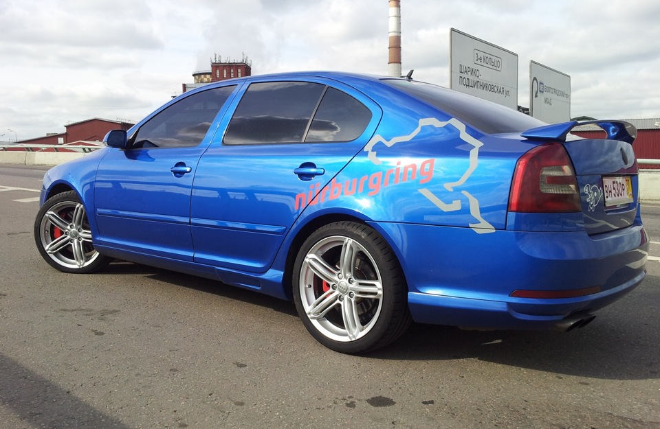 Решил выделиться. — Skoda Octavia A5 Mk2, 1,4 л, 2010 года | тюнинг ...