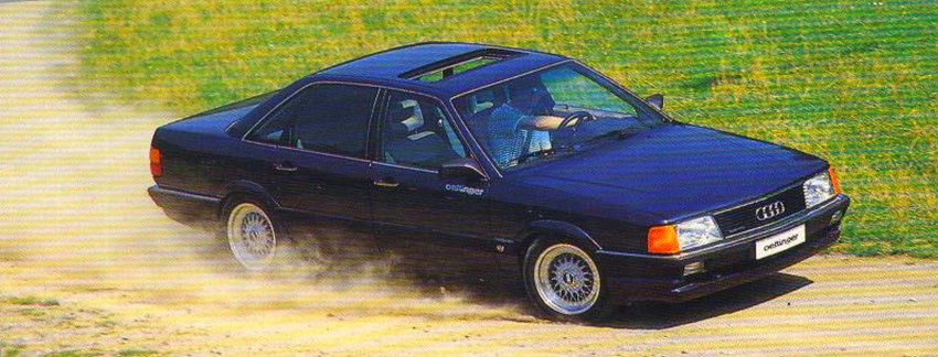1987 Audi 100 C3 Turbo Quattro "Oettinger" 210 PS, 235 km/h — Audi 100 ...