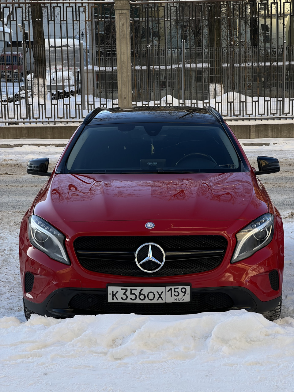 Новая решетка радиатора — Mercedes-Benz GLA-Class (X156), 1,6 л, 2016 ...