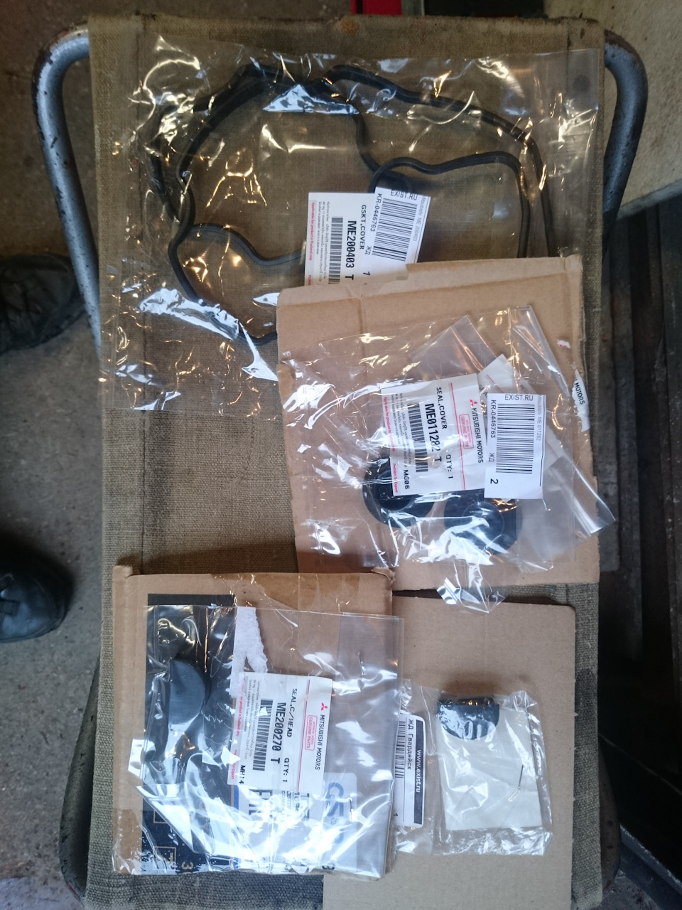 ME200403 Прокладка клап. крышки Mitsubishi | Запчасти на DRIVE2