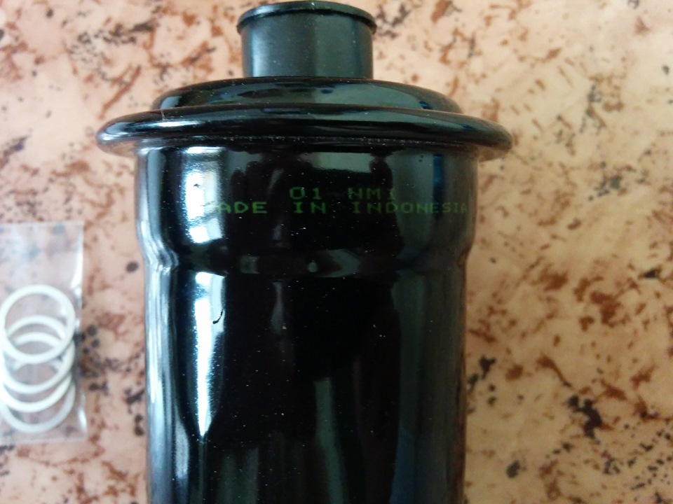 Расходные материалы. Замена фильтра тонкой очистки — Toyota Crown (S140 ...