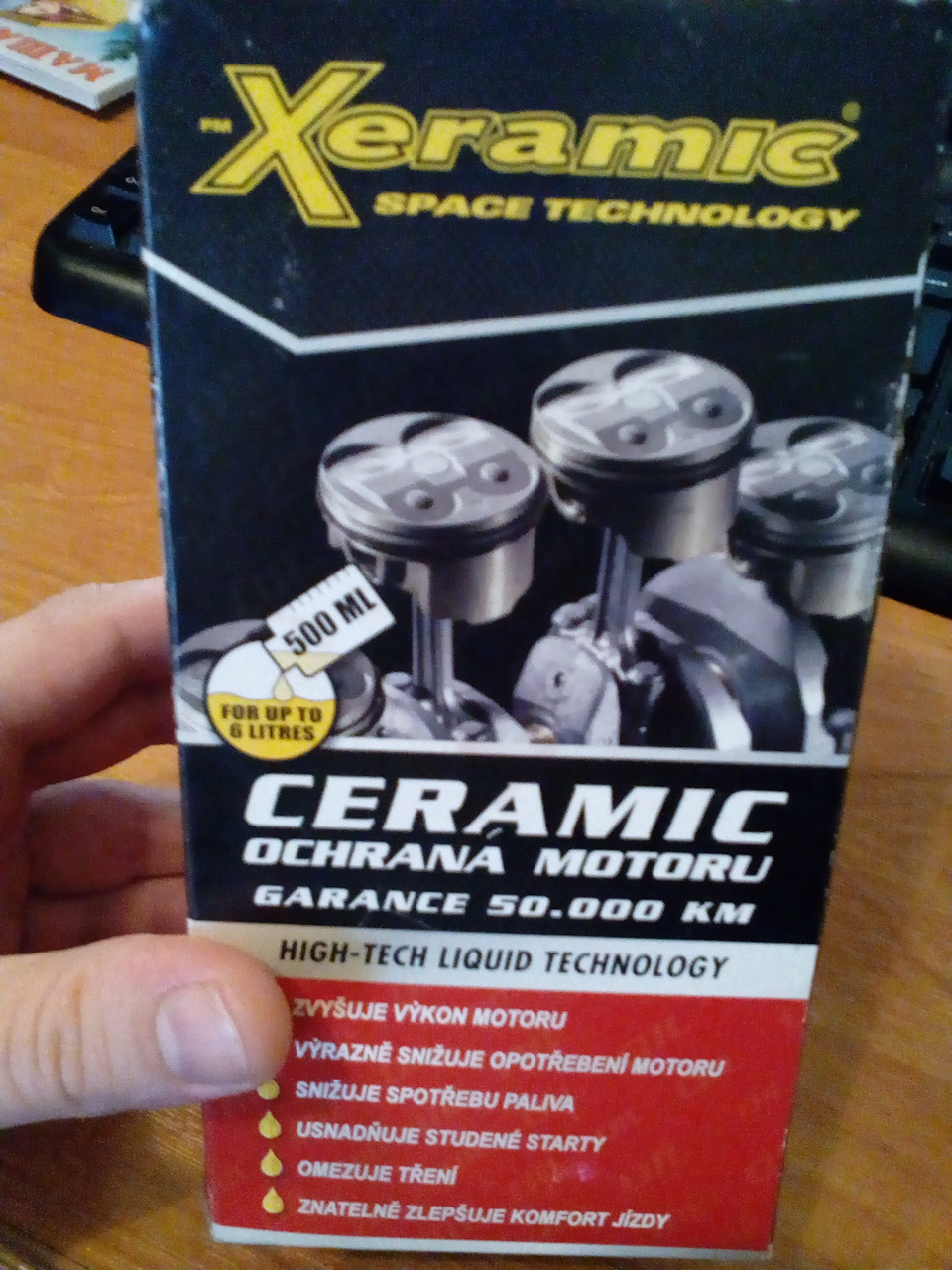 Ceramic Engine Protector — Mercedes-Benz C-Class (W202), 2,8 л, 1998 ...