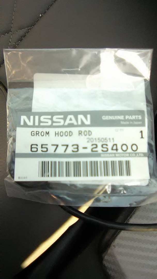 Замена ДПДЗ и демпферов капота — Nissan Wingroad (Y11), 1,8 л, 2002 ...