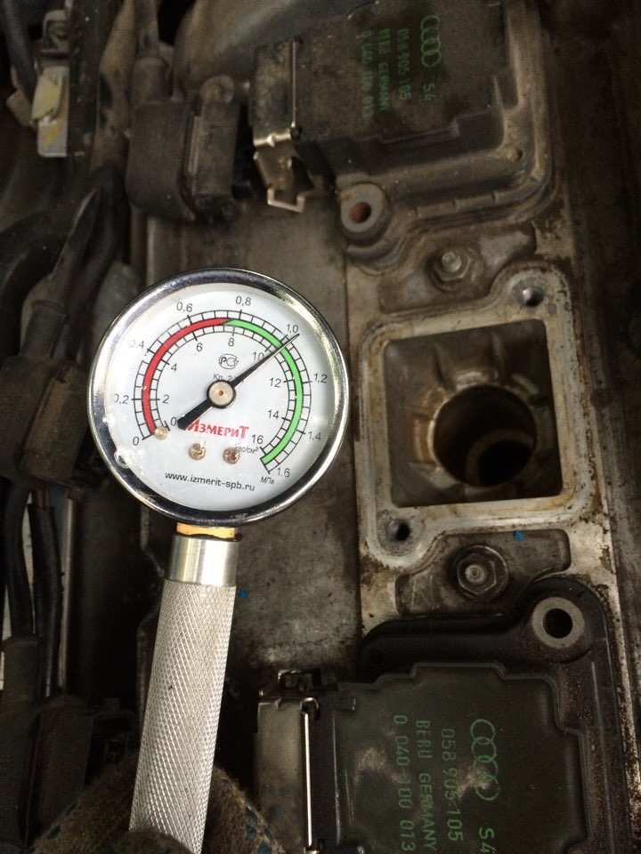 Замерил компрессию — Volkswagen Passat B5, 1,8 л, 1999 года | просто ...