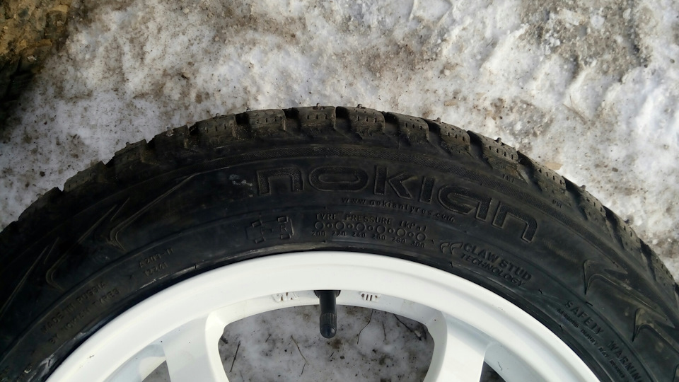 Зимняя резина — LADA 2115, 1,5 л., 2004 года | шины | DRIVE2