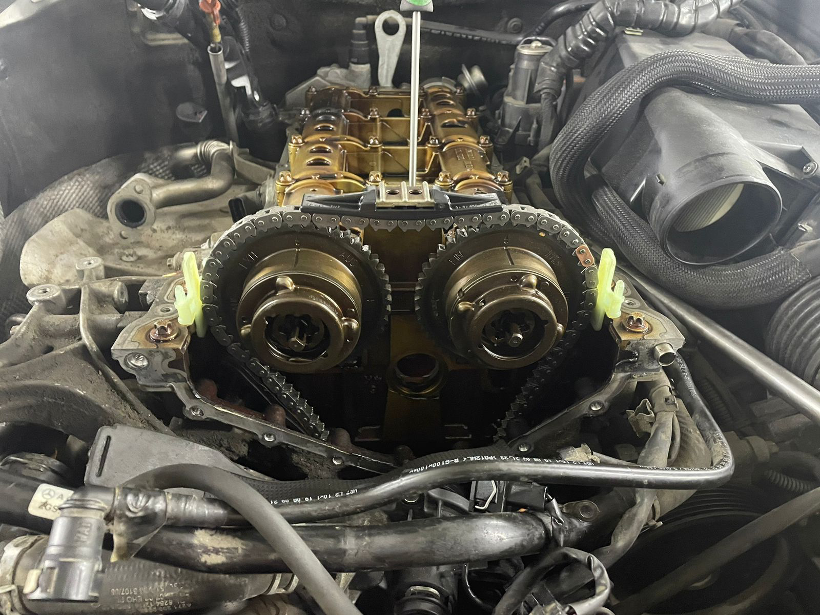 Месяц мучений, замена цепи ГРМ — Mercedes-Benz E-Class Coupe (C207), 1 ...