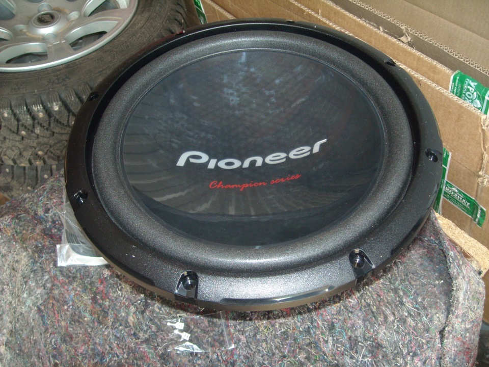 Приобрёл вот такой динамик Pioneer ts-w310 — Lifan Breez, 1,3 л, 2010 ...