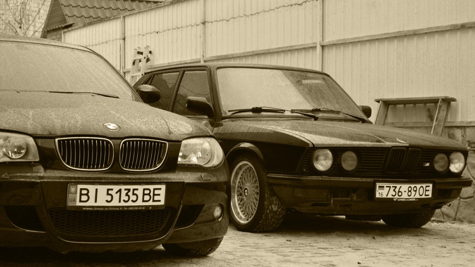 120i 2004 vs 535i 1984 — BMW 5 series (E28), 3,5 л, 1984 года ...