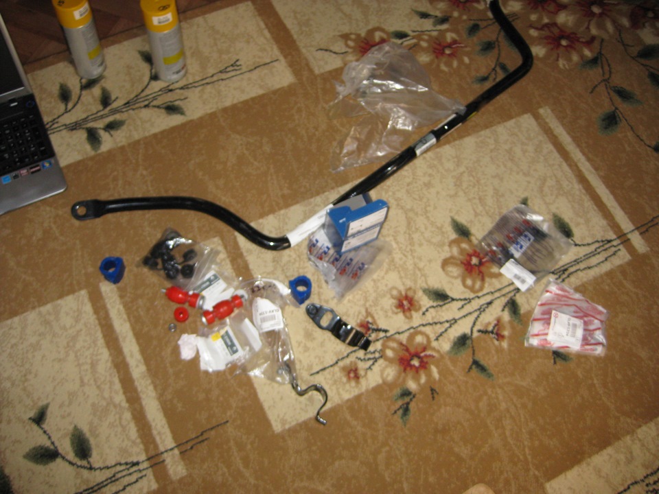 Стабиллизатора поперечной устойчивости — Renault Logan (1G), 1,6 л ...