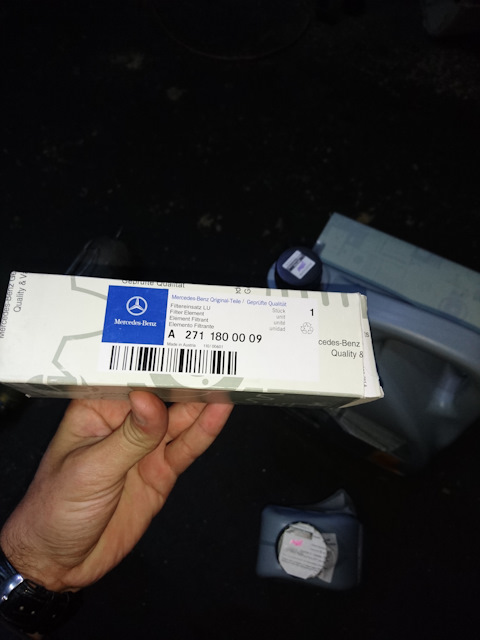 A2711800009 Фильтр масляный Mercedes | Запчасти на DRIVE2